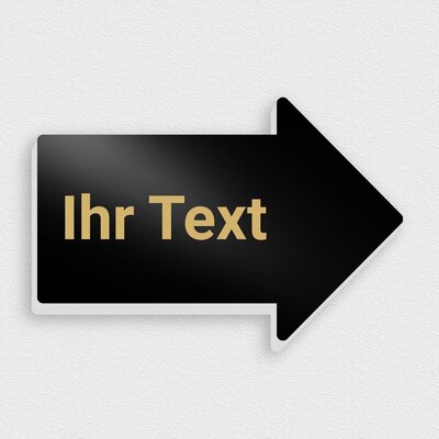 Pfeilförmiges Schild gestalten | OTYPO
