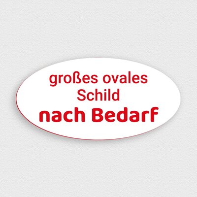 Ovales Schild gestalten | OTYPO