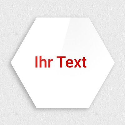 Sechseckiges Schild gestalten | OTYPO