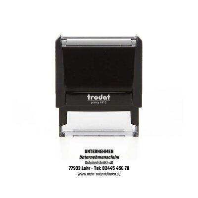 Stempel 5 Zeilen | Vielseitige Anwendung | OTYPO